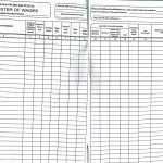 Wages Register form b under labour law - Bapuji Stationery (since 1948)