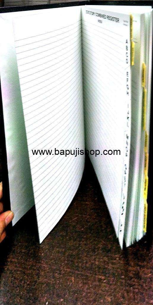 Buy New Statutory Register - Company Bapuji Mumbai (since 1948)
