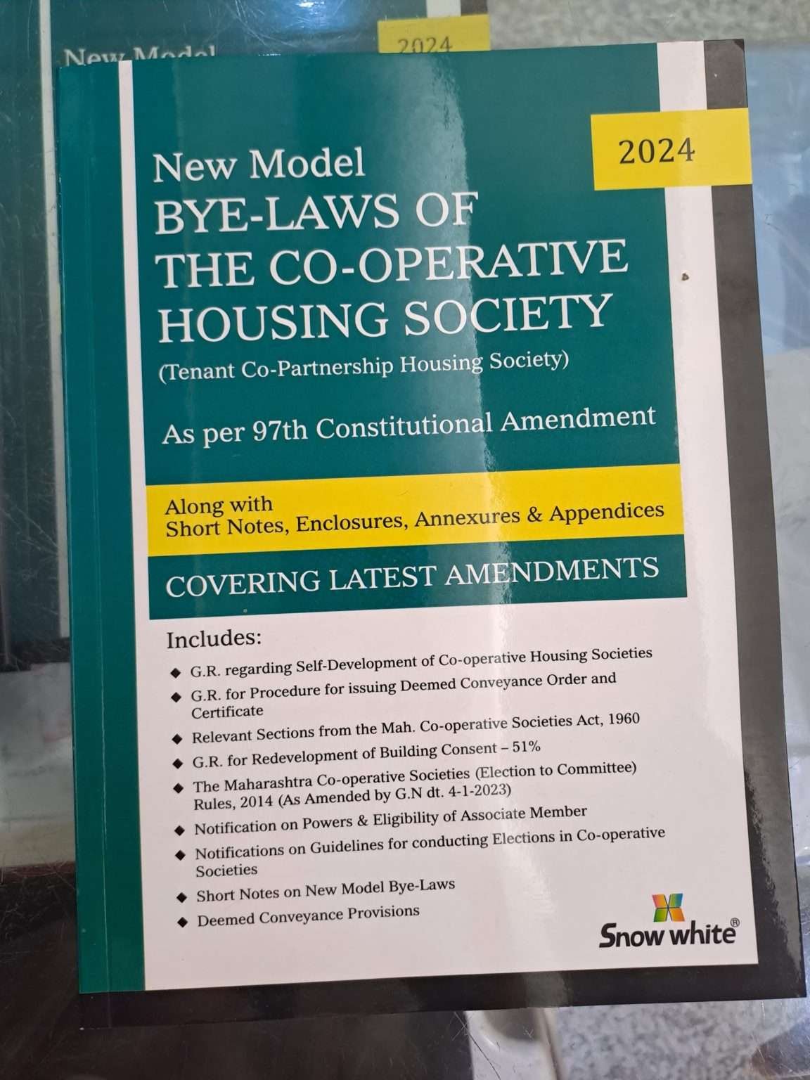 Get Society Bye Laws Book - 2025 edition for Maharashtra