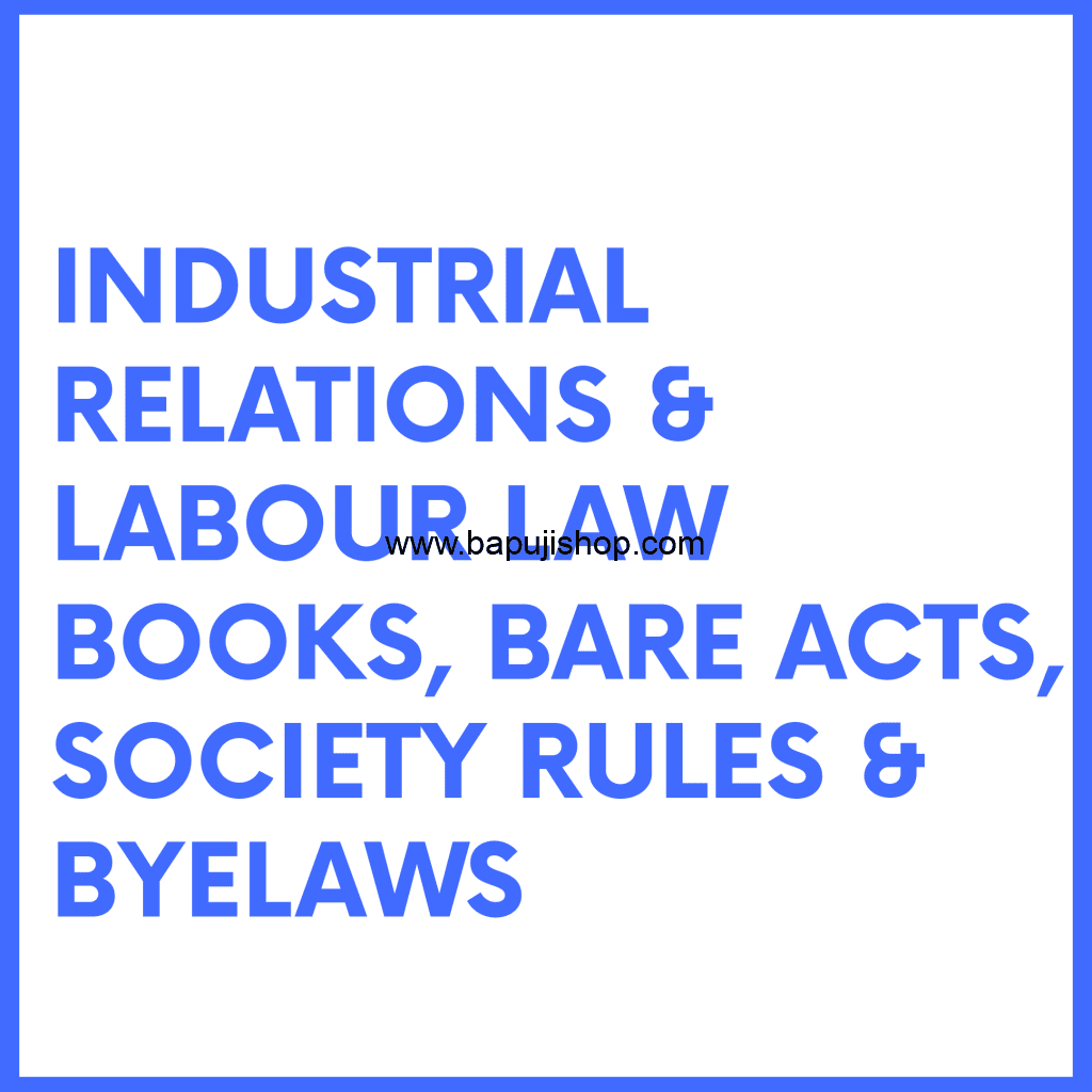 Get Bare Act of Labour Law and Industrial books - Mumbai shop