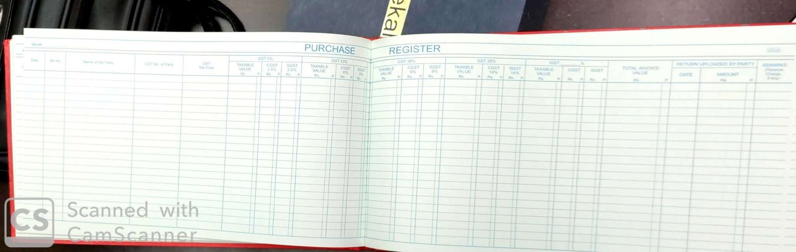 Get GST purchase register book - Bapuji best (since 1948)