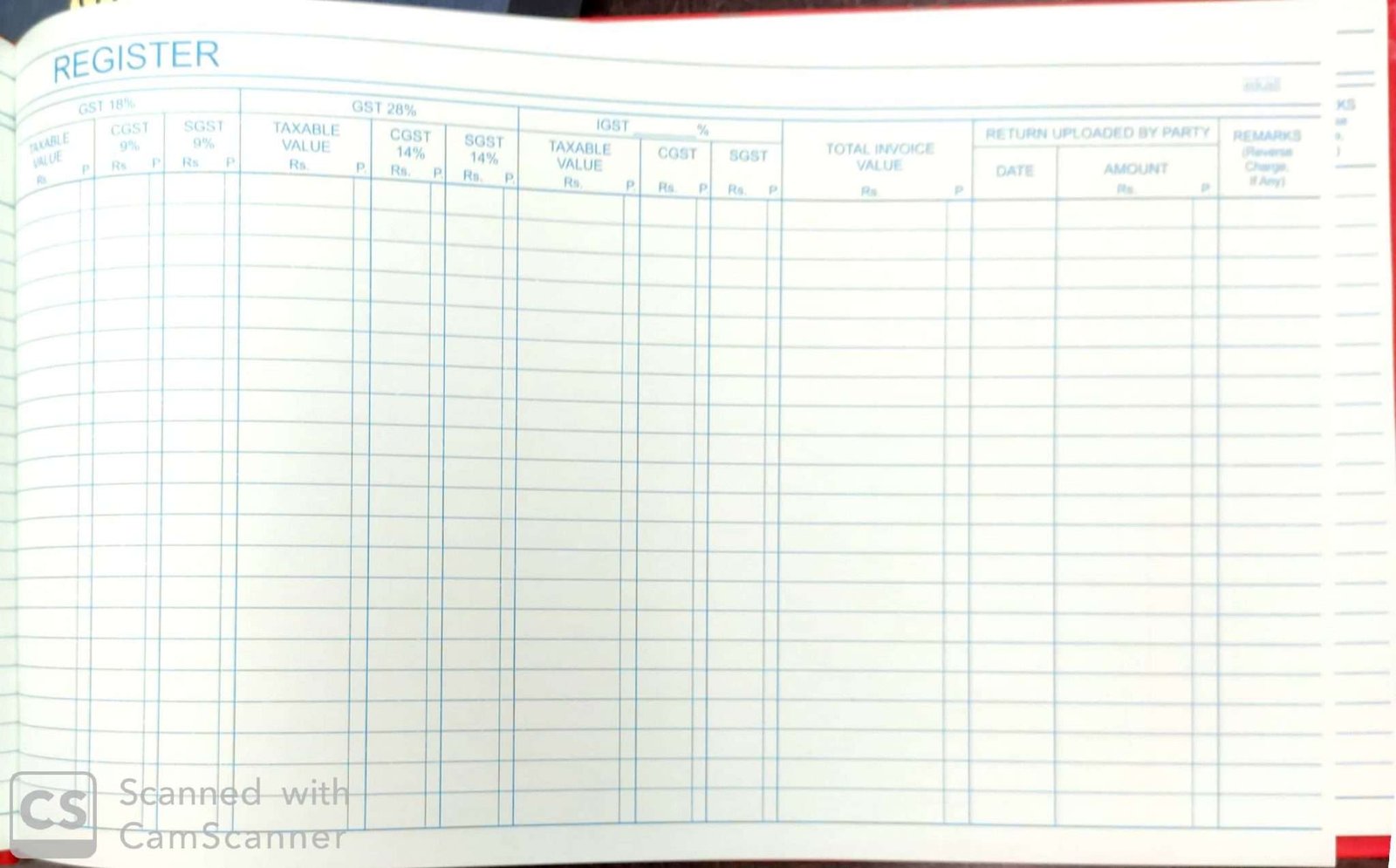 Get GST purchase register book - Bapuji best (since 1948)