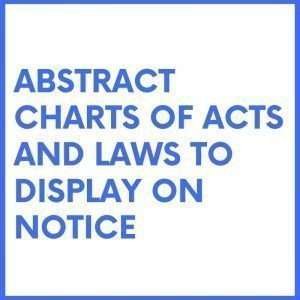 Abstracts of Labour Laws - To be Displayed on Notice Board 2025