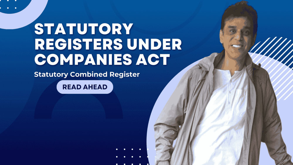 Statutory Register - Companies Act 2013 From Bapuji Mumbai